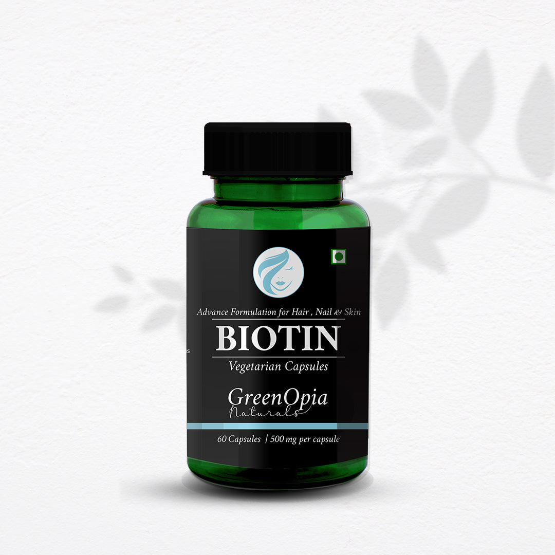 The Benefits of Biotin Capsules for Hair and Skin Health – GreenOpia ...