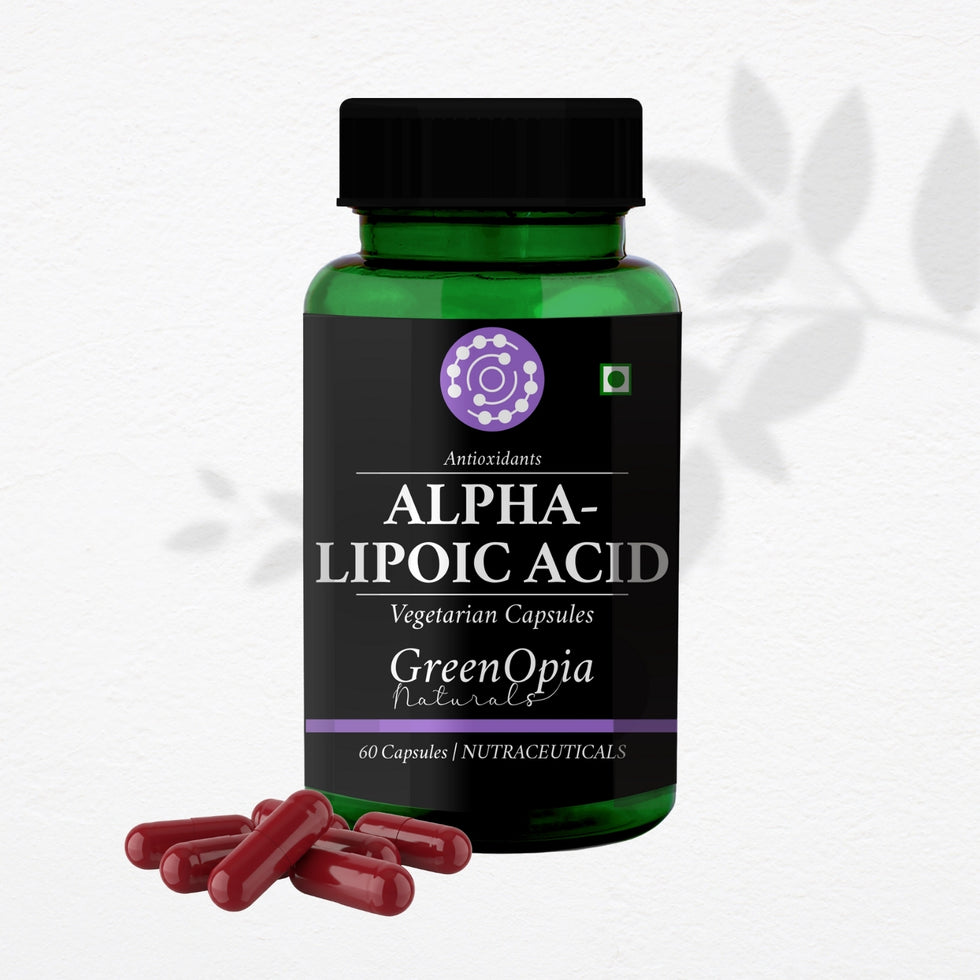 Buy GreenOpia Alpha Lipoic Acid 300 mg Capsules | Antioxidant Support